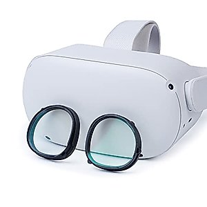 Magnetic Anti-Blue Light Lens Frame Compatible for Oculus Quest2 Rift S, Magnetic Eyeglasses Frame of VR Headset Accessories