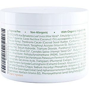 Hydrating Face Moisturizer for Women and Men with Manuka Honey and Coconut Oil - Face Cream and Body Lotion for Dry Skin, Eczema Cream, Psoriasis Cream - Rosacea Treatment for Face - Made In USA (8oz)