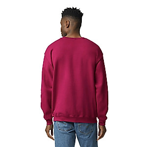 Gildan Adult Fleece Crewneck Sweatshirt, Style G18000, Multipack, Cardinal Red (1-Pack), 3X-Large