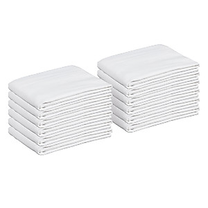 ECR4Kids Blanket, Rest Time Accessories, White, 12-Pack