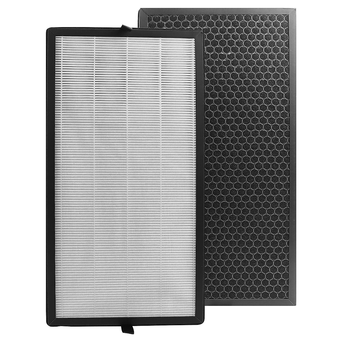 JF888 H13 True HEPA Replacement Filter, Compatible with JF888 Air Cleaner Purifier, 3-in-1 Pre-Filter, HEPA, Activated Carbon Filter, 2 Pack