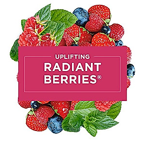 Glade Candle Jar, Air Freshener, Radiant Berries, 3.4 Oz