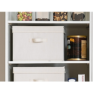 StorageWorks 3-Pack Foldable Trapezoid Storage Bins with 2-Pack Decorative Storage Boxes