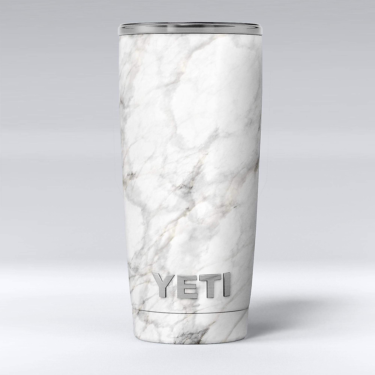 Design Skinz Slate Marble Surface V5 - Skin Decal Vinyl Wrap Kit Compatible with The Yeti Rambler Cooler Tumbler Cups
