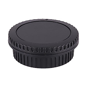 Rear Lens Cap Cover Compatible with All Canon EOS EF EF-S Camera Lens,EOS Rebel T7 T6 T5 90D 80D 77D 70D 60D 5Ds 1DX 5D 7D / 6D Mark II III 200D Rebel SL3 SL2 T8i T7i T6i T6S T4i T5i T5 T3