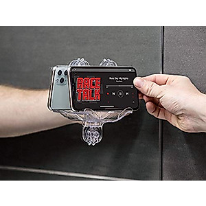 WeatherTech MirrorFone - Phone Holder Mount for Bathroom Kitchen Shower Mirror Tile (8AWB1)