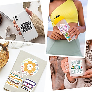 150pcs Stickers for Kindle | Kindle Stickers Bookish Reading Sticker Pack for Smut Readers | Laptop Water Bottle Computer Accessories| Holographic Waterproof