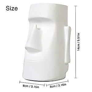 Fuxless Pen Holder for Desk, Pencil Holder with Glasses Holder, Makeup Brush Holder, Simple Modern Style for Desk Decor Thanksgiving Christmas Office Gift