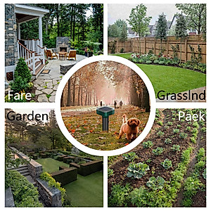 DARUCOT Solar Deer Repellent 8 Pack, Deer Deterrent for Trees, Deer Repellent Devices, Deer Repellent Outdoor for Plants, Deer Repellent for Yard Powerful