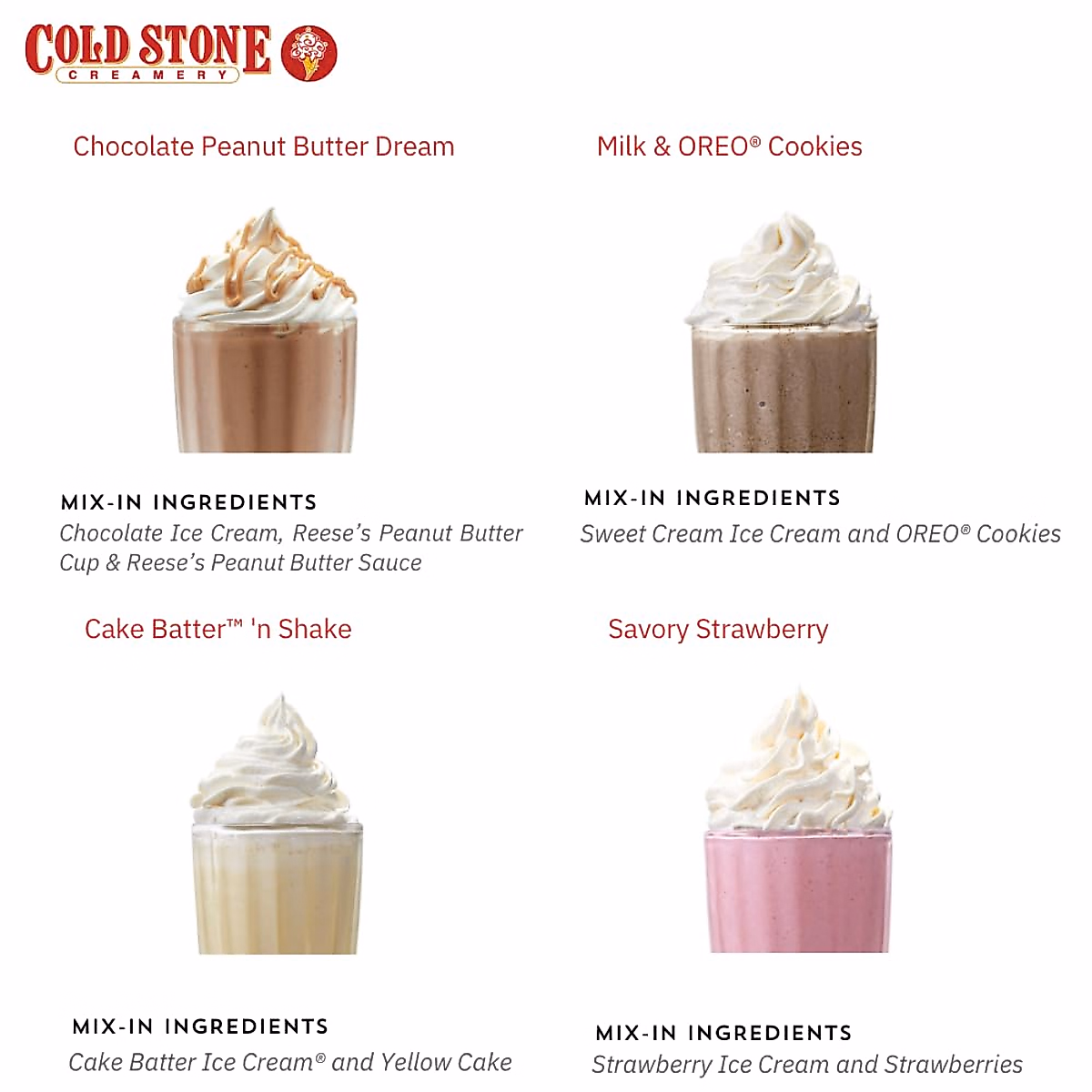 Cold Stone Milkshake Maker with Stainless Steel Mixing Cup 16 ounce, Electric Drink Maker