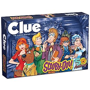 CLUE: Scooby Doo! Board Game | Official Scooby-Doo! Merchandise Based on The Popular Scooby-Doo Cartoon | Classic Clue Game Featuring Scooby-Doo Characters | Gather The Gang and Solve The Mystery!