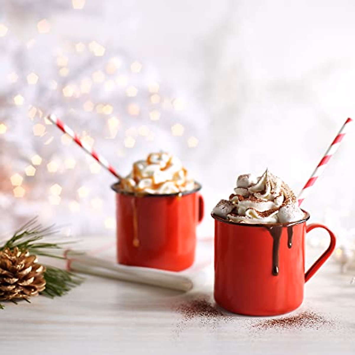 Godiva Chocolatier Hot Cocoa Trio Gift Set – Set of 3 Holiday Hot Chocolate Mixes – Gourmet Milk, Dark and Dark Chocolate Peppermint Powders – Festive Tins in a Christmas Gift Box