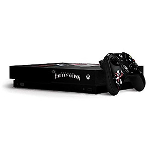 Skinit Decal Gaming Skin Compatible with Xbox One X Console and Controller Bundle - Officially Licensed Warner Bros Harley Quinn and The Joker Design
