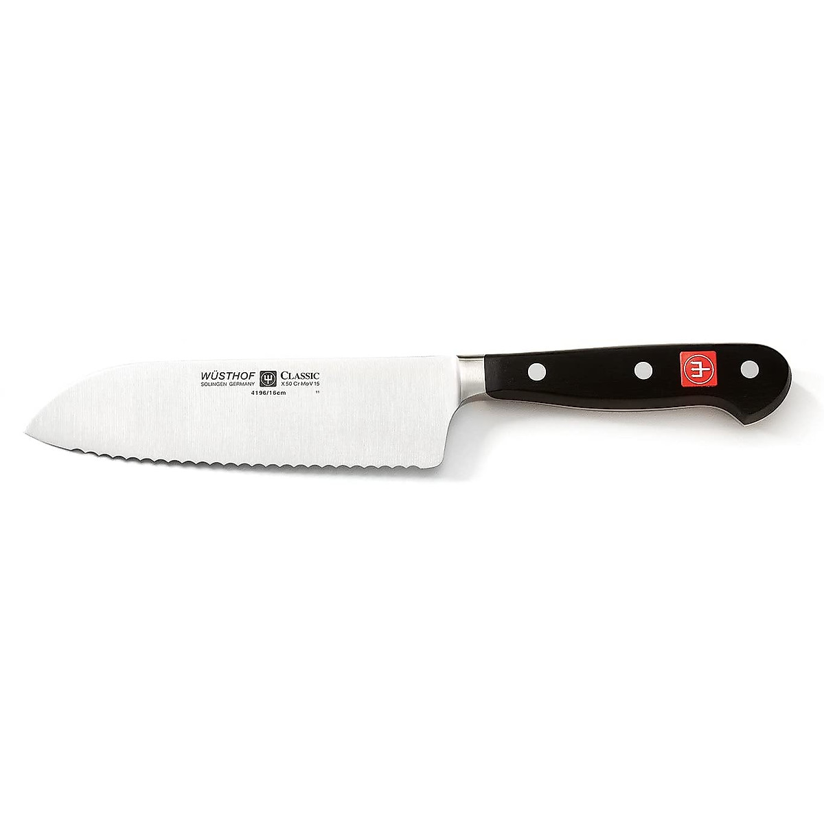 Wusthof 6-in. Classic Serrated Santoku Salad Knife