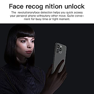 ciciglow Unlocked Smartphones, 6.2 Inches 6GB 128GB Android 11 Cell Phone, 7000mAh Fast Charging Battery, Front 8MP Rear 16MP, Face Recognition, Dual SIM Dual Standby, WiFi, BT, FM, GPS(Black)