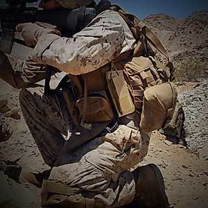 FRTKK Molle Mag Pouch, Open Top Single/Double/Triple Magazine Pouch Holder Carrier for M4 M16 AK AR Glock M1911 92F 9mm