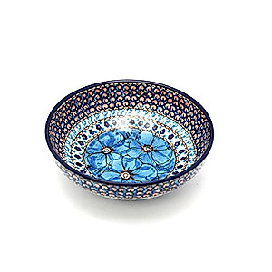 Polish Pottery Bowl - Contemporary Salad - Unikat Signature - U408C