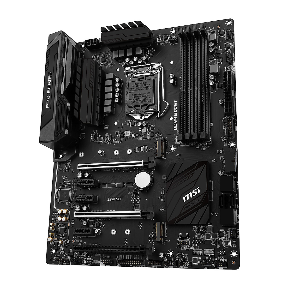 MSI Pro Series Intel Z270 DDR4 HDMI USB 3 SLI ATX Motherboard (Z270 SLI)