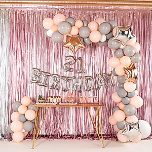 Restaurantware Balloonify 16 Inch Number Balloon 1 Digital Party Balloon - Number 2 Self-Sealing Silver Foil Mylar Balloon Hanging Film Decoration For Birthday Wedding Or Graduation