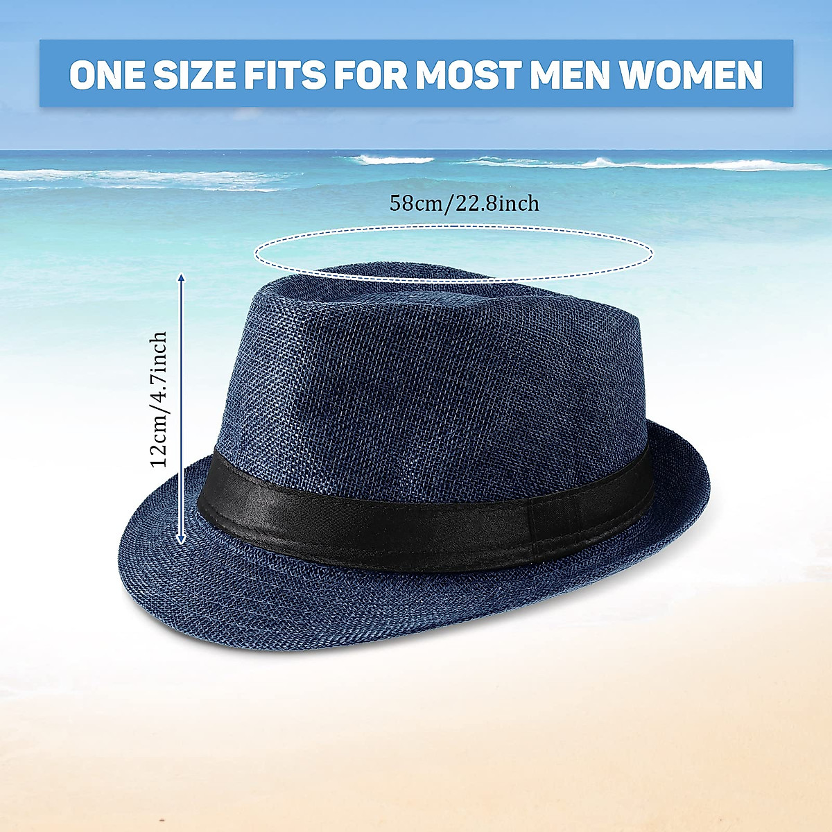 Tarpop 10 Pcs Hats for Men Women with Brim Unisex Newsies Hat Gangster Cap 1920s Party Accessories (Mixed Colors, Simple Style)