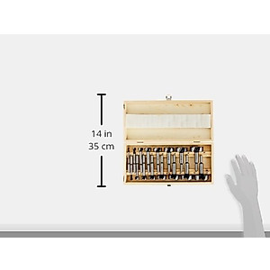 Steelex D1030 16 Piece Forstner Bit Set