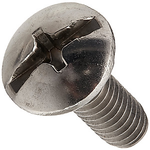 Hillman 831450 1/4-20 x 3/4-Inch Stainless Steel Truss Head Combo Machine Screw, 100-Pack
