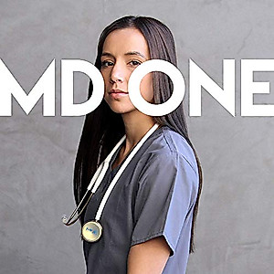 MDF MD One Stainless Steel Stethoscope, Adult, Black Tube, Black Chestpieces-Headset, MDF777BO