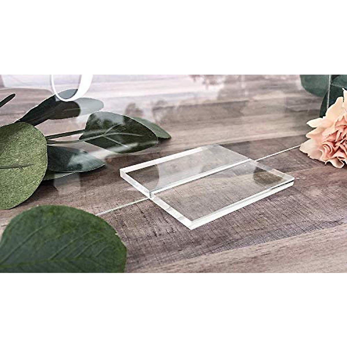 Acrylic Wedding Sign: Bubbly Bar Wedding Sign for Guests – Clear Acrylic Sign w/Stand – Open Bar Sign, Free Drink Sign, Rustic Wedding Decorations, Reception Decorations (8X10, Clear Acrylic Stand)