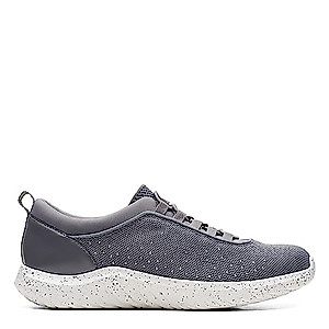 Clarks Women's Nova Step Sneaker, Dark Grey, 7.5 Wide