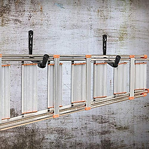 Whrsinlor Heavy Duty 13 Inches Jumbo Arm Indoor Outdoor Storage Wall Hooks, Garage and Garden Steel Organizer Rack, 6 Pack Garage Storage Hooks