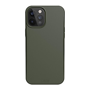 URBAN ARMOR GEAR UAG Designed for iPhone 12 Pro Max Case [6.7-inch screen] Eco-Friendly Rugged Ultra Slim Outback Protective Cover, Olive