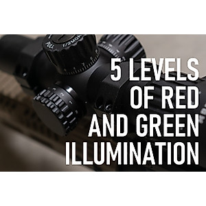 Monstrum Spectre 1-6x24 LPVO Rifle Scope | Black