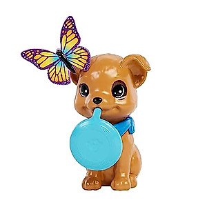 Barbie It Takes Two Stacie Doll & Accessories, Camping Playset with Doll, Pet Tent, Puppy, Sticker Sheet & Accessories