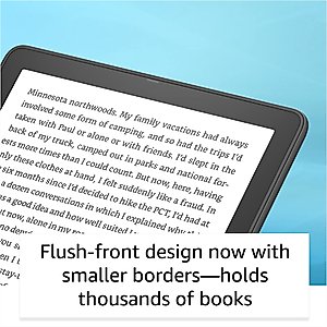 Certified Refurbished Kindle Paperwhite Signature Edition (32 GB) – With a 6.8" display, wireless charging, and auto-adjusting front light – Without Ads