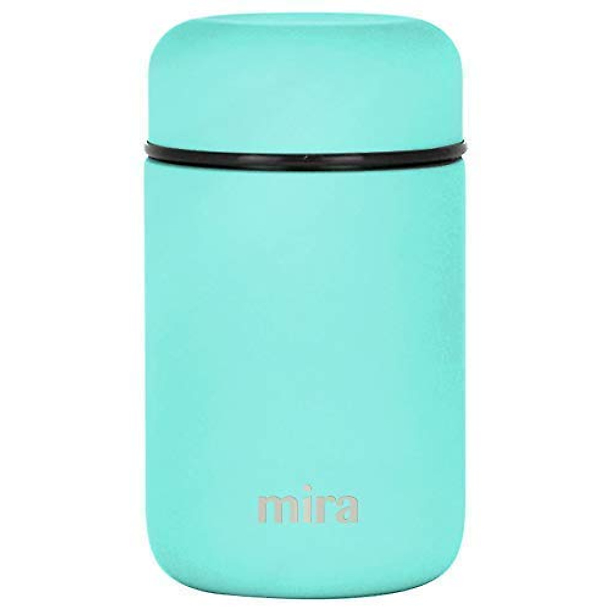 MIRA Child Lunch Bundle with 13.5oz Insulated Food Jar (Teal) and 12oz Insulated Cola Shaped Bottle (Teal)