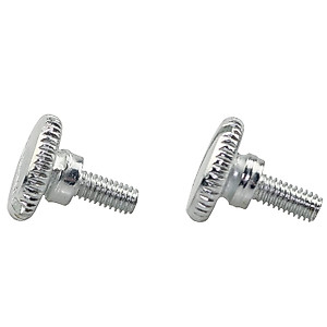 LUORNG 2pcs Sewing Machine Presser Foot Screws Feet Thumb Screws Bulk Clamp Plate Screws M3x15mm Stainless Steel Needle Clamp Set Screw for Home Sewing Machine