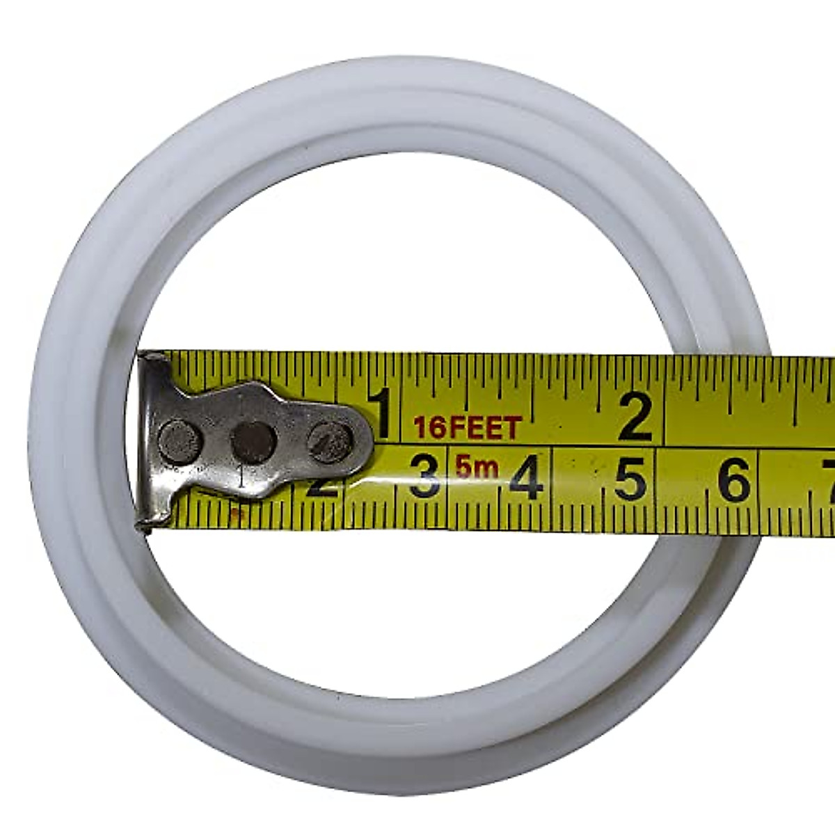 UCEDER 1pcs Spa Hot Tub Heater Split Nut Unions with Screw and 1 pcs Heater Gasket/O-Rings(Actual Size 3 Inch,Suitable for 2 Inch Heater Assemblies)