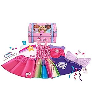 Early Learning Centre Dress Up Trunk Set, Size 4-6x, Kids Pretend Play Costumes and Accessories, Pink, Amazon Exclusive