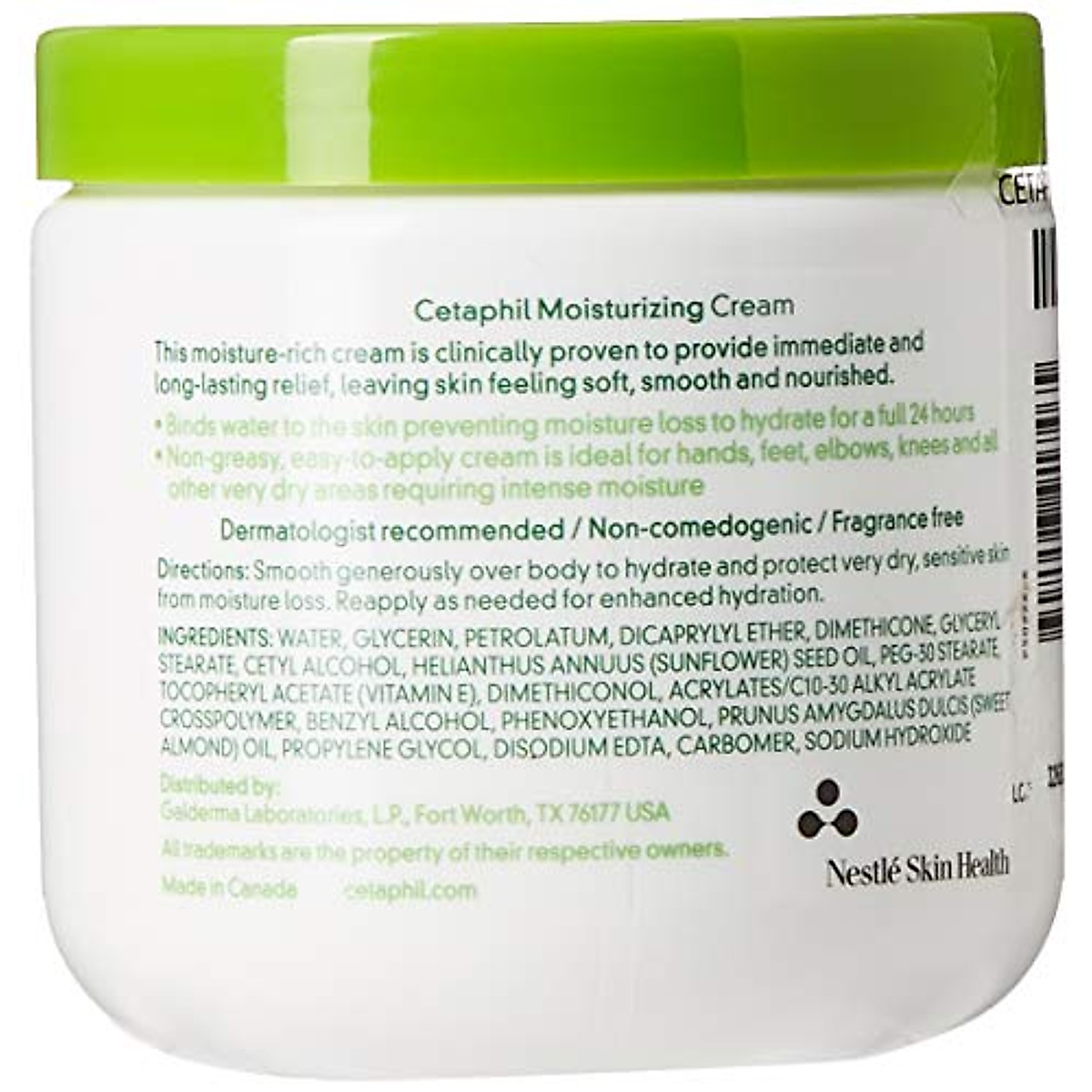 Cetaphil Moisturizing Cream, 16oz (Pack of 3), Hydrating Moisturizer For Dry To Very Dry, Sensitive Skin, Body Cream Completely Restores Skin Barrier In 1 Week, Fragrance Free, Non-Greasy