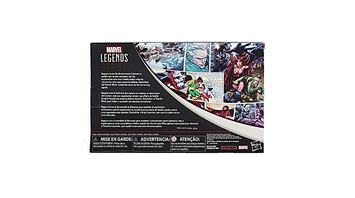 Marvel Legends 6-Inch Family Matters 3 Pack - Magneto, Quicksilver ...