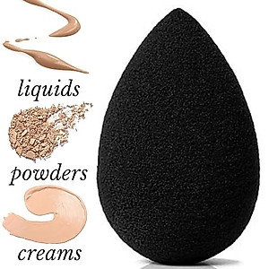Premium Beauty Sponge Makeup Blender for Powder, Concealer and Foundation Applicator - Make Up Sponge for Cosmetic Blending Powder Puff - 1 piece
