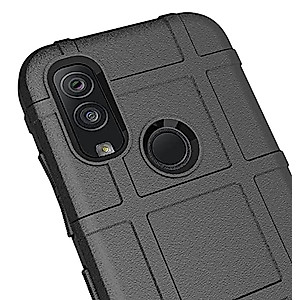 Nakedcellphone Special Ops Series Compatible with Verizon Kyocera DuraSport 5G UW Phone (C6930) Case, Tactical Armor Rugged Shield Cover [Anti-Fingerprint, Matte Grip Texture] - Black