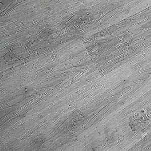 EP Decking 6.0mm SPC Click Lock Vinyl Planks, 48" x 7" [25 Count (472.75 Sqft.), W103 - Owl Gray]