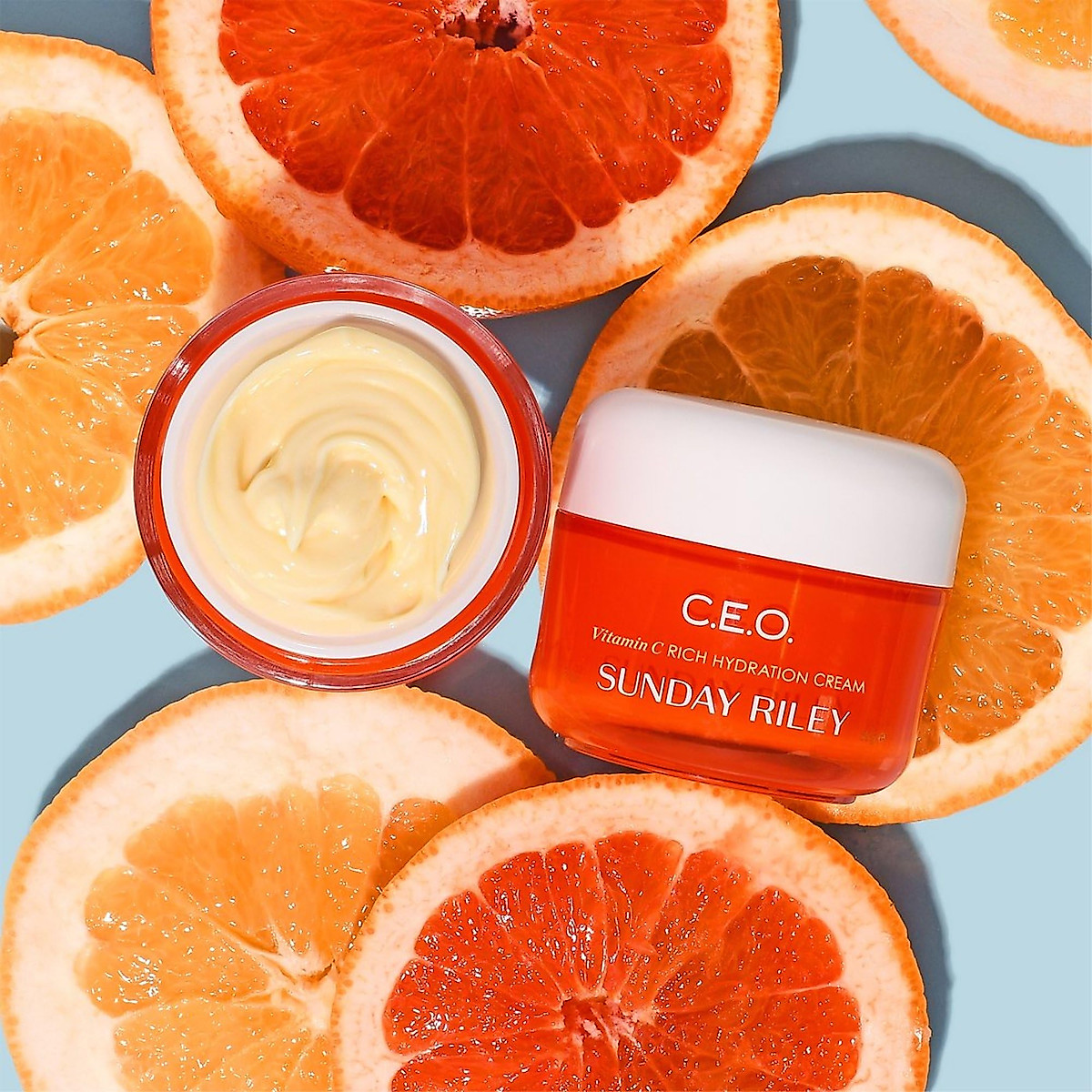 Sunday Riley C.E.O. Vitamin C Rich Hydration Cream Face Moisturizer