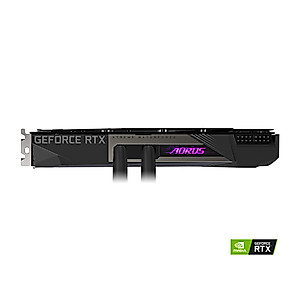 GIGABYTE AORUS GeForce RTX 3080 XTREME WATERFORCE 10G Graphics Card, WATERFORCE Cooling System, 10GB 320-bit GDDR6X, GV-N3080AORUSX W-10GD Video Card