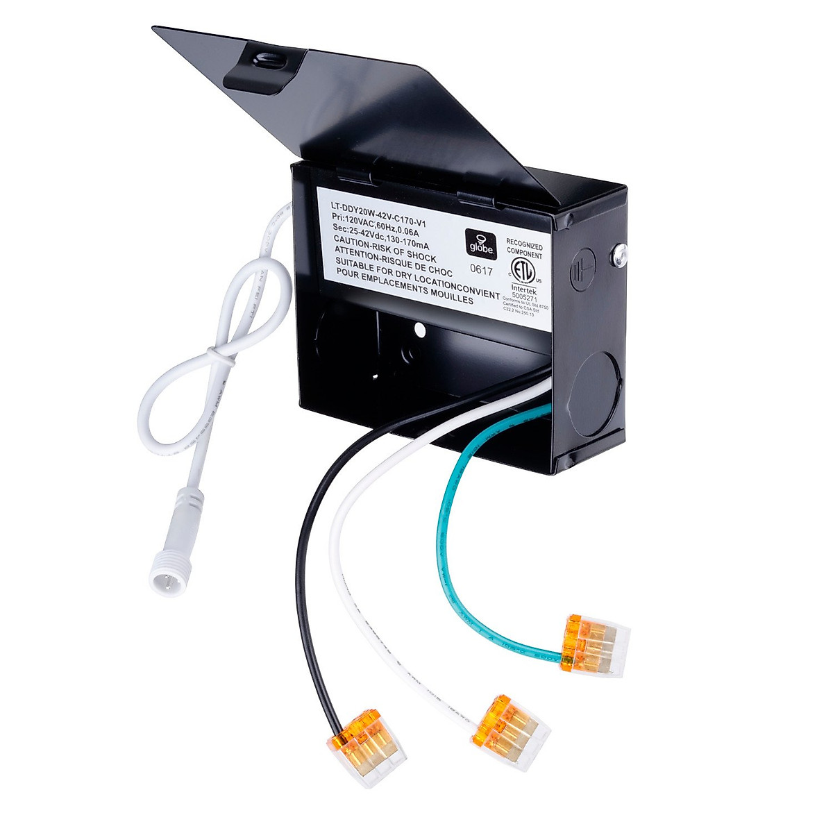 Globe Electric 91127 4" Ultra Slim Swivel LED Integrated Recessed Lighting Kit 4-Pack, 9 Watts, Energy Star, IC Rated, Dimmable, Wet Rated, White, 4.25" Hole Size, LED Recessed Light, Bathroom Lights