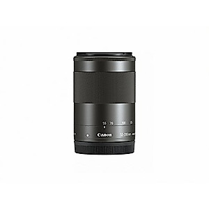 Canon EF-M 55-200mm f/4.5-6.3 Image Stabilization STM Lens (Black)