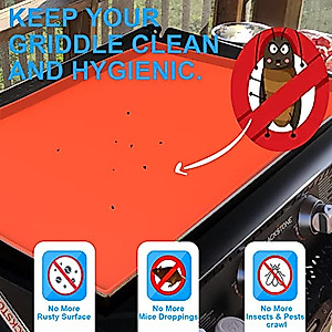 28" Silicone Griddle Mat Fit for Blackstone 28 inch Griddle,Silicone Mat for 28 inch Blackstone,Heavy Duty Griddle Silicone Mat 28 inch for Blackstone(Does not fit 28"XL/28" Pro Griddles Series)