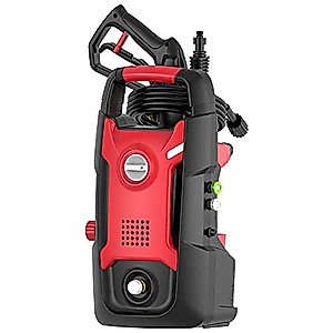 POWERWORKS Electric Pressure Washer,1700 PSI 1.2 GPM Power Washers,13-Amp Pressure Washers with 20ft High Pressure Hose and 3 Nozzles for Car Garden Cleaning (PWMA Certified)