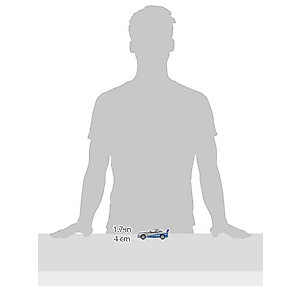 Fast & Furious Brian's Nissan Skyline GT-R R34 Silver & Nissan GT-R R34 Blue 1:32 Die - cast Car, Toys for Kids and Adults